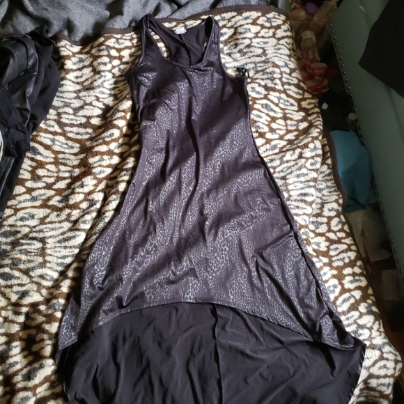 codigo | Dresses | Retro Goth Punk Black Leopard Print Dress | Poshmark